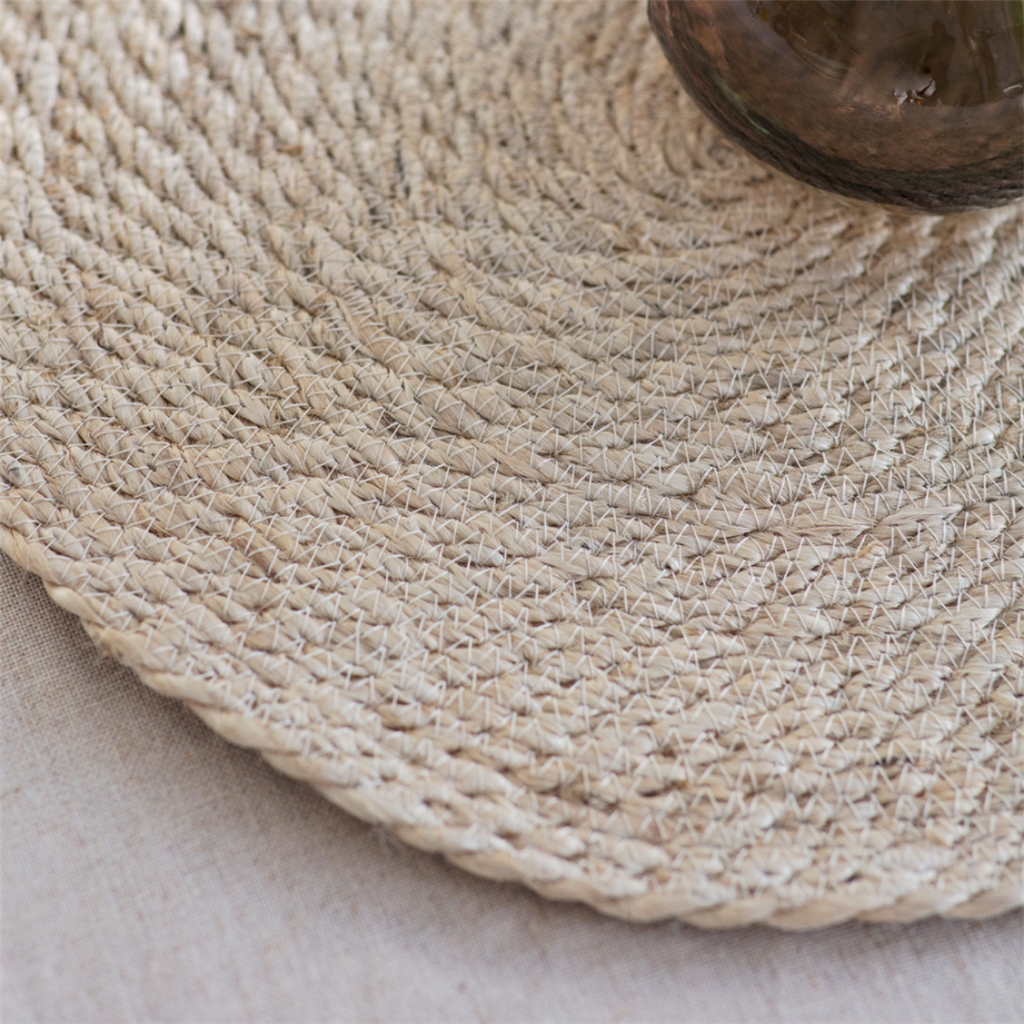 Sets de table en jute naturelle 2 pcs | Decor-by-Glassor.cz